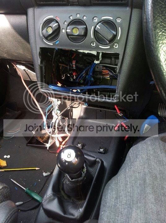fitting a double DIN head unit into corsa B | All Corsa Forum